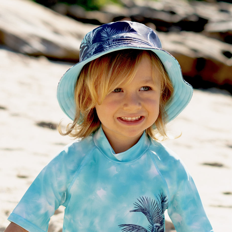 Baby Sun Hats Australia - Salty Ink Designs